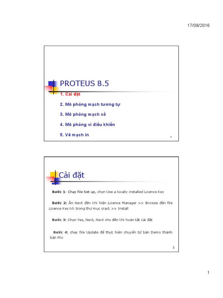 Slide CAD Bai2 Proteus | PDF