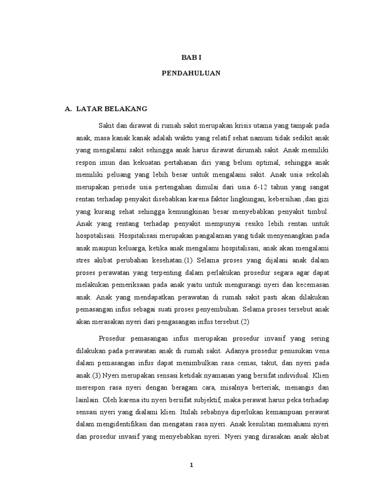 Contoh Bab 1 Dan Roadmap Penelitian | PDF