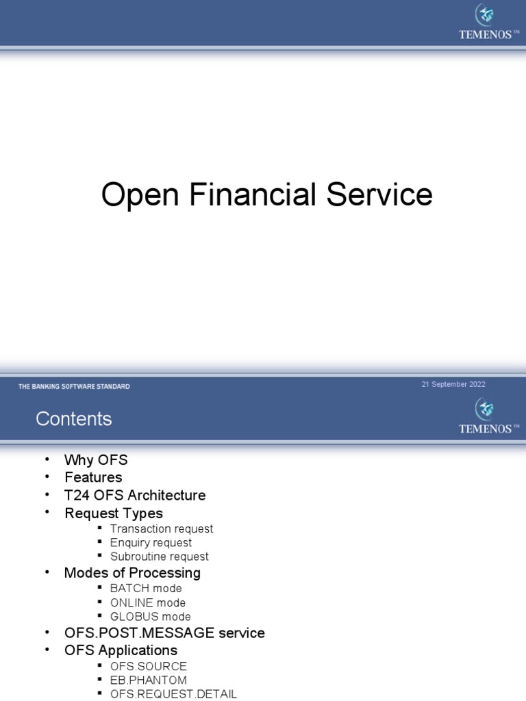 T24 Ofs | PDF | Xml | User (Computing)