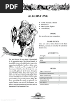 Ironsworn Character Sheet | PDF