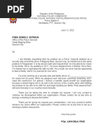 Letter of Intent PNP | PDF