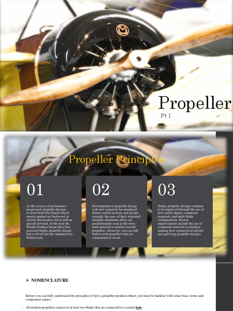 Propeller Prelims Lesson Pdf Airfoil Propeller