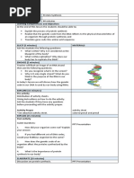 Grade 10 Mutation Lesson Plan | PDF | Genetic Code | Gene