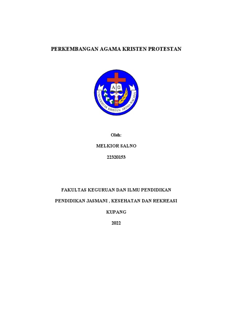 Perkembangan Agama Kristen Protestan | PDF