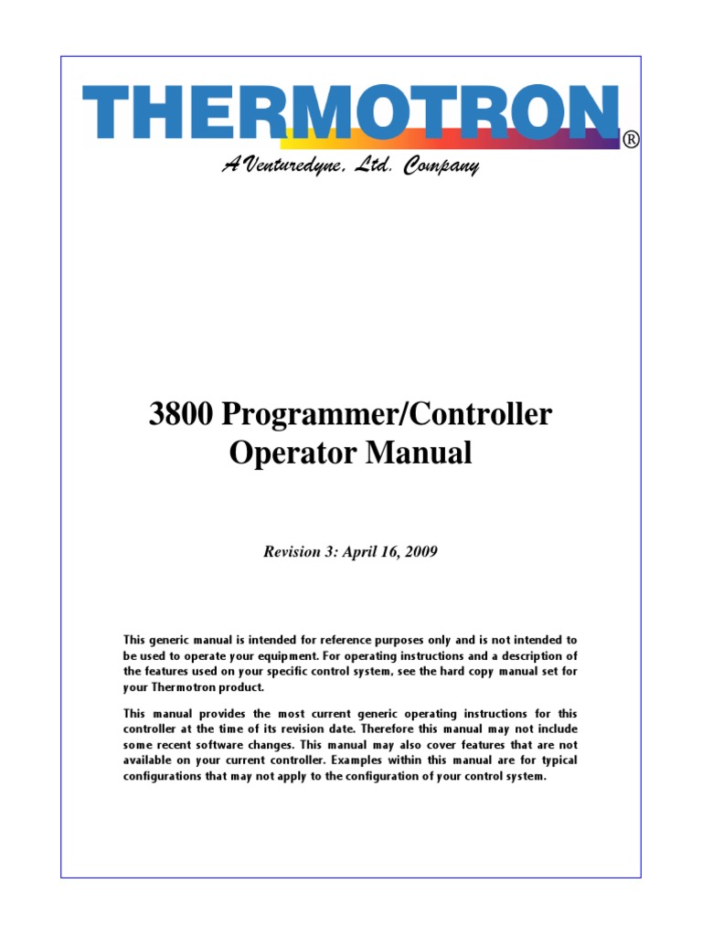 3800 Manual | PDF | Humidity | Parameter (Computer Programming)