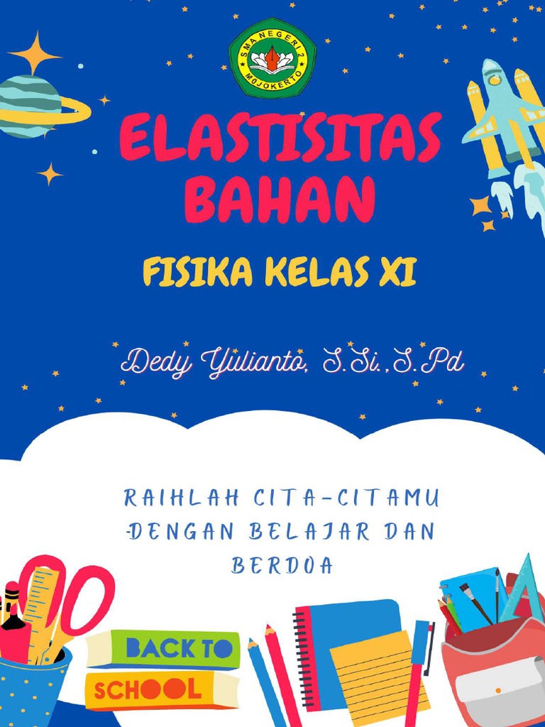 Pegas Elastisitas dalam Fisika Kelas XI | PDF
