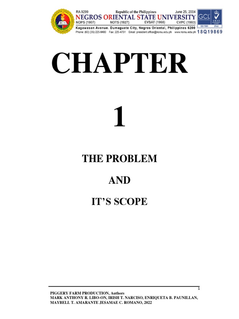 Feasiblity Study About Piggery Farm PDF.1 | PDF | Pig | Supply And Demand