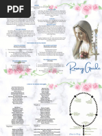 The Holy Rosary in English | PDF | Mary, Mother Of Jesus | Jesus