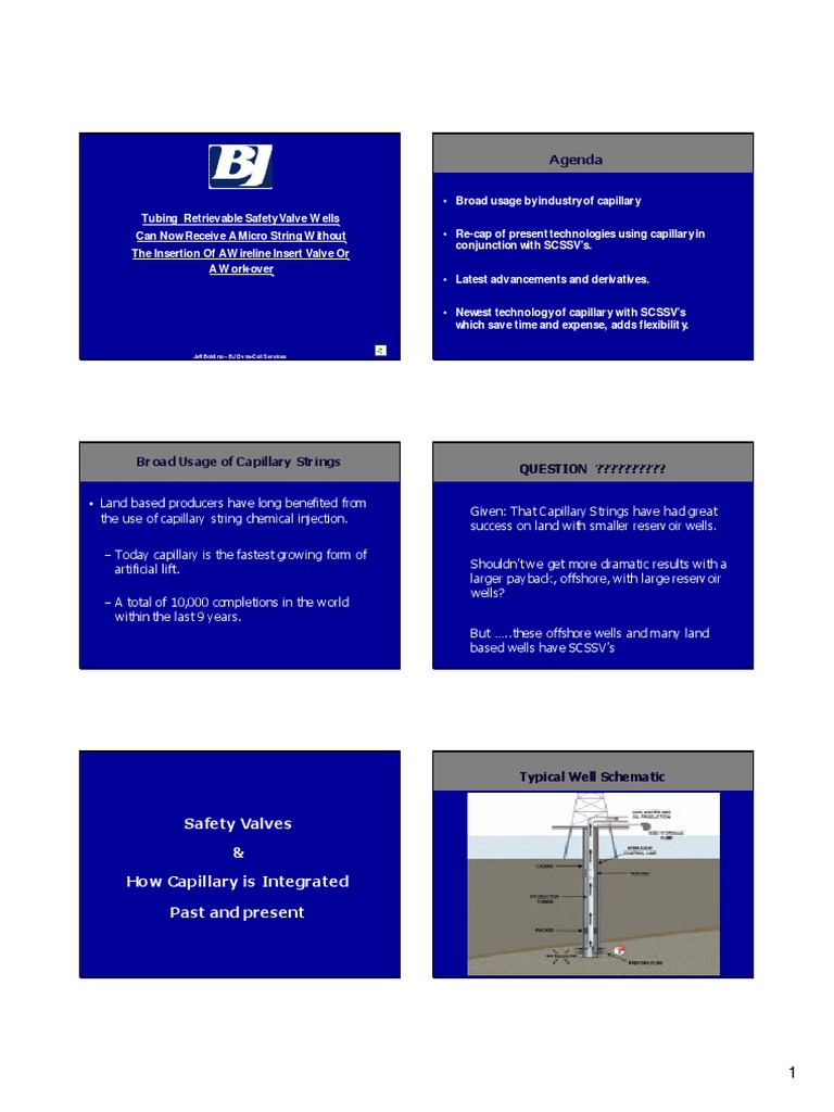 17 TR Wells Can Now Receive Capillary String Without The Insertion of A ...