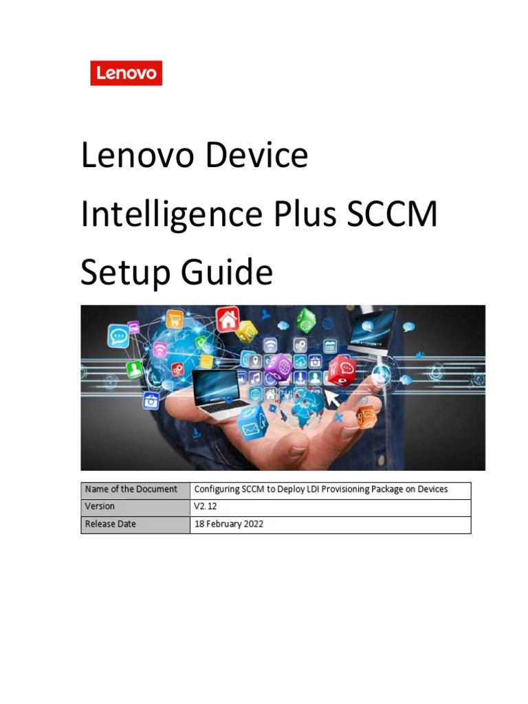 Ldi Plus Device SCCM Setup Guide | PDF | Application Software | Microsoft Windows