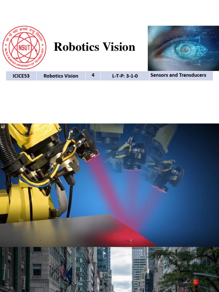 Robotics Vision Lecture1 | PDF | Computer Vision | Computational ...