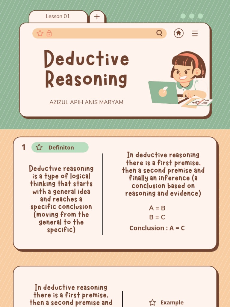 Deductive Reasoning | PDF | Deductive Reasoning | Logical Consequence