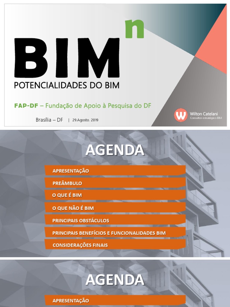 FADF Potencialidades Do BIM Rev 3d | PDF | BIM | Dados