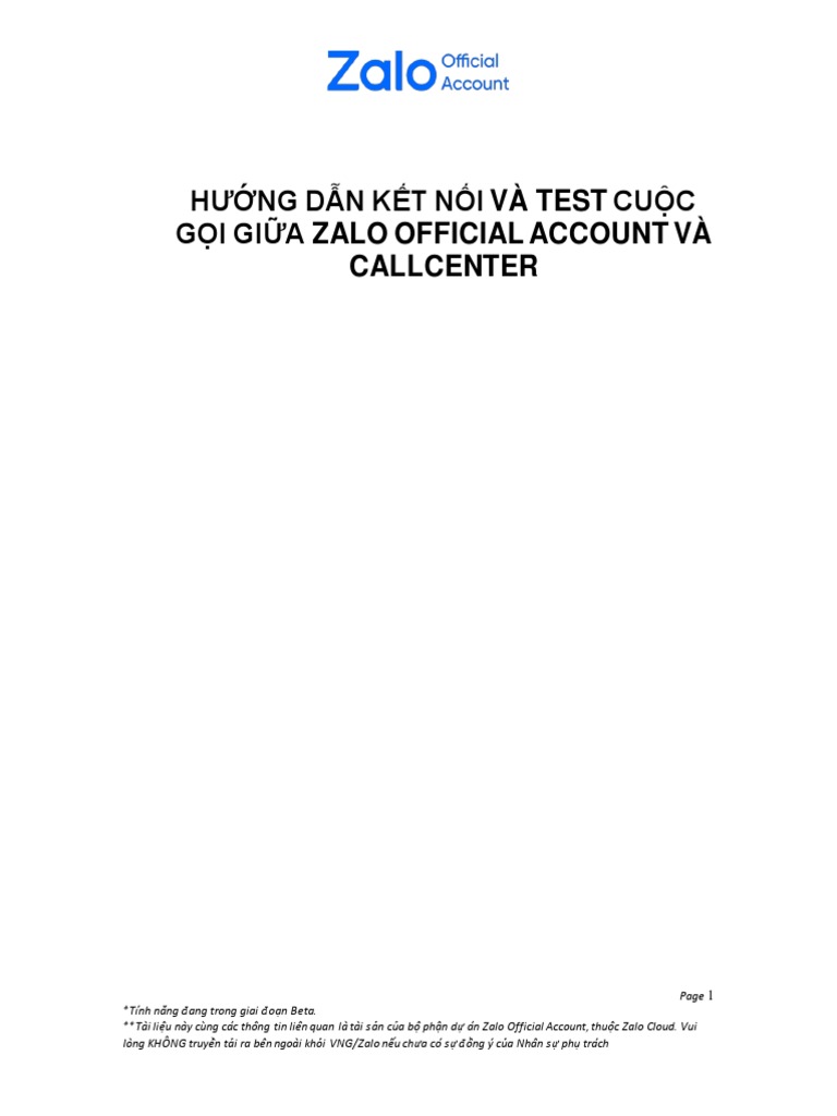 OA Call - ZCC Memo (Beta) | PDF