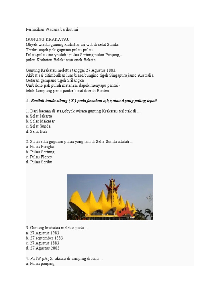 PTS B Lamp KLS V | PDF | Seni & Disiplin Bahasa | Kajian Bahasa Asing