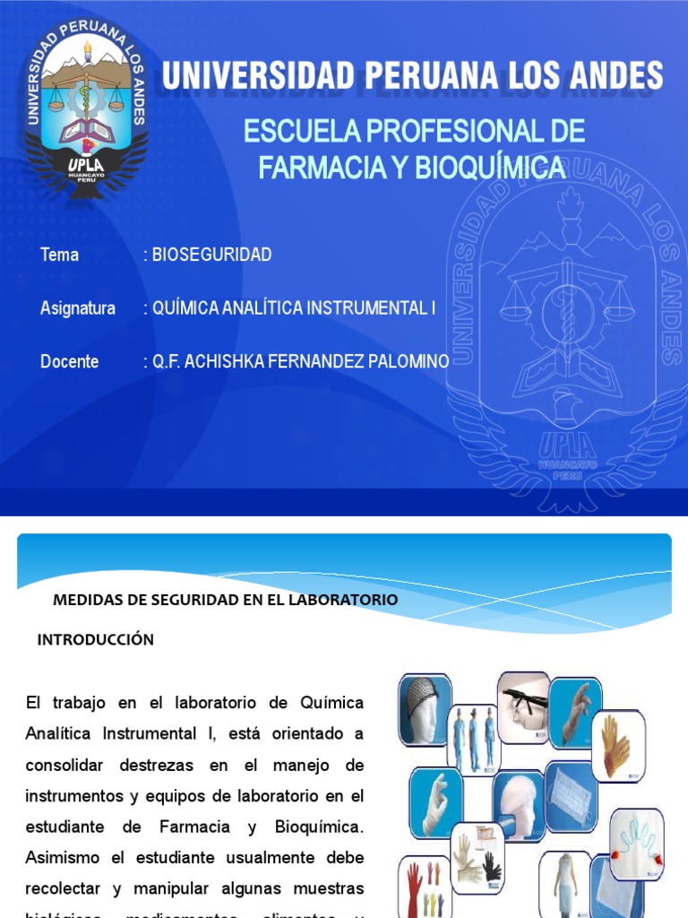 1.bioseguridad Practica 1 | PDF | Laboratorios | Agua