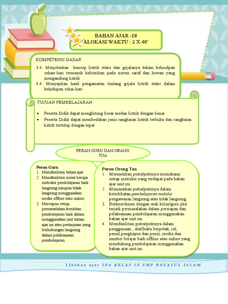 Modul KD 3.4 P18 | PDF