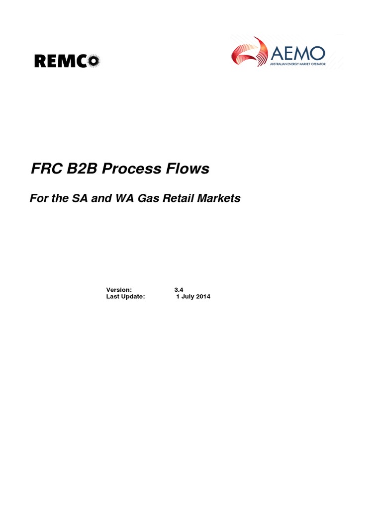 B2B Process Flows v34 Clean | PDF | Databases | Specification ...