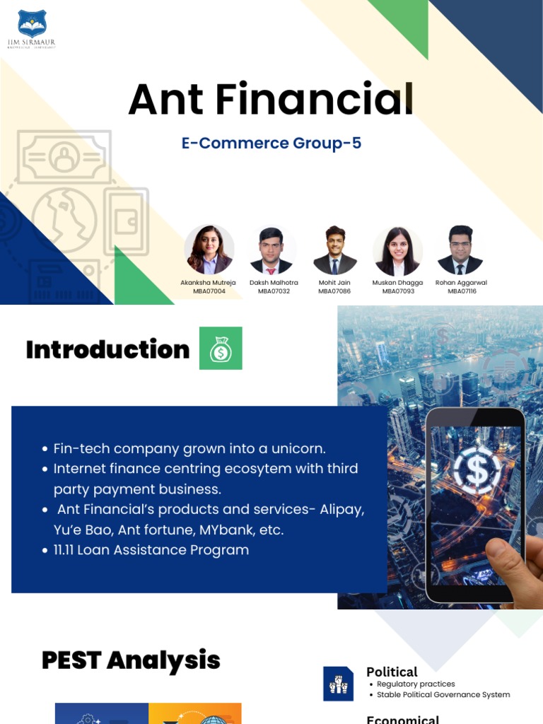 Ant Financial: Business Model Analysis | PDF | E Commerce | Tencent