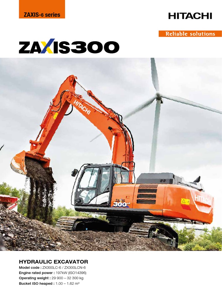 ZX300 6 | PDF | Piston | Pump