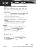 Prepare 2nd Level 1 A1 Workbook | PDF