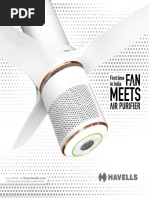 Ceiling Fan Specifications Overview | PDF | Alternating Current | Mains ...