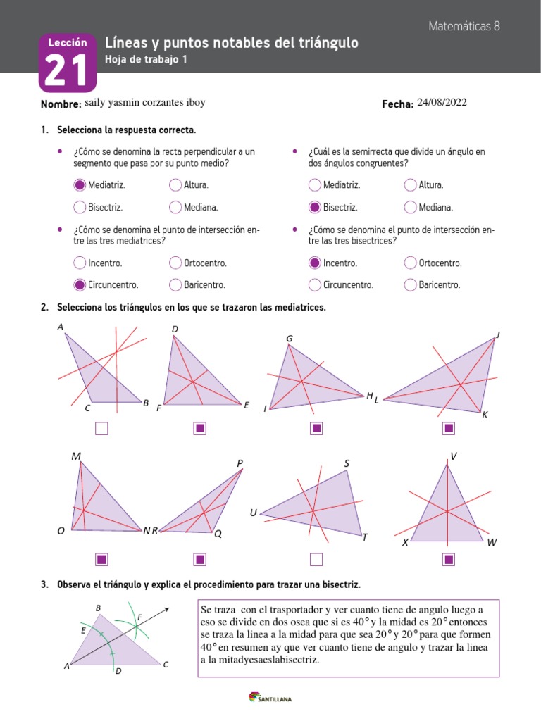 Ejercicio de Mate | PDF | Triángulo | Geometría del plano euclidiano