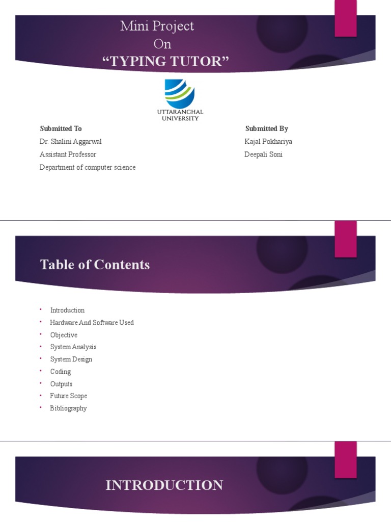 Typing Tutor 1 | PDF | C++ | Software