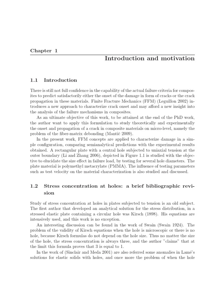 Introduction Kirsch y Lame | Download Free PDF | Fracture | Stress ...