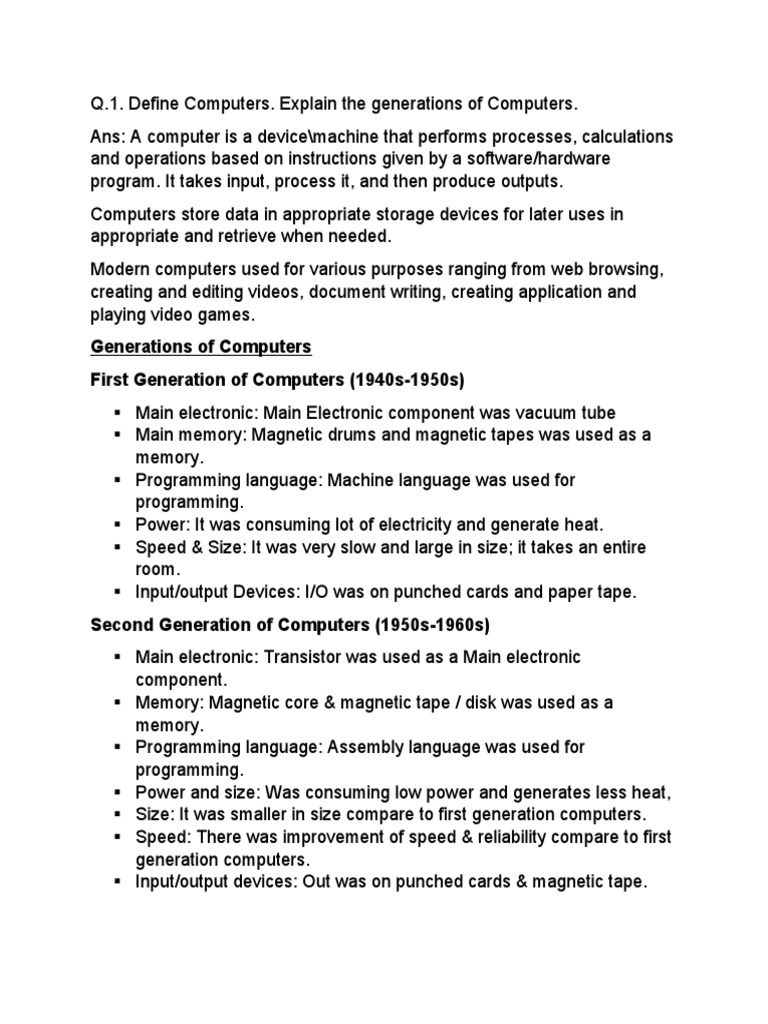 Computer Fundamentals Assignment - 2 | PDF | Computer Memory | Electronics