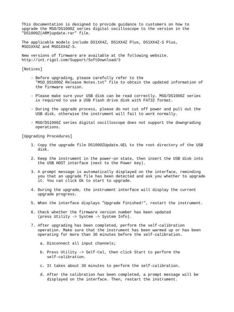 MSO - DS1000Z Upgrade Instructions | Download Free PDF | Usb Flash ... MSO - DS1000Z Upgrade Instructions | Download Free PDF | Usb Flash ...