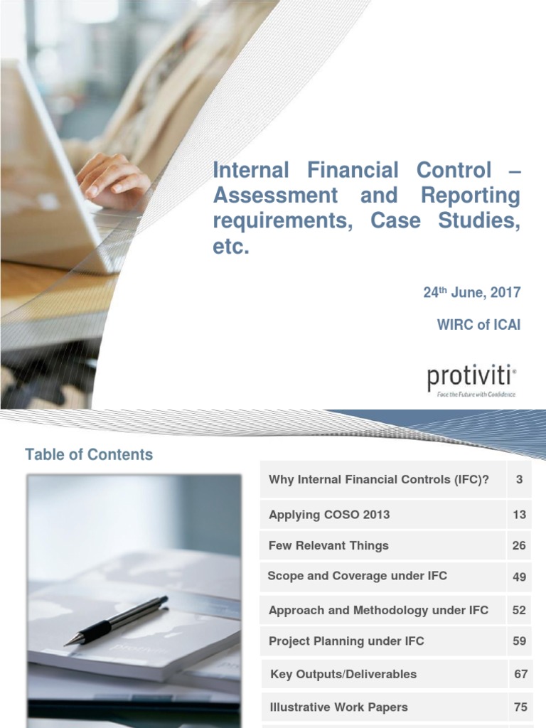 Internal Financial Controls WIRC 24062017 | PDF | Internal Control | Financial Audit
