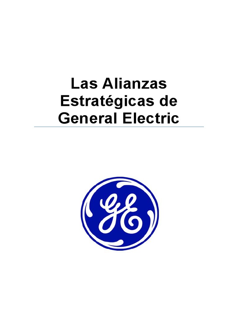 11 Caso General Electric | PDF | Energia General | Economias