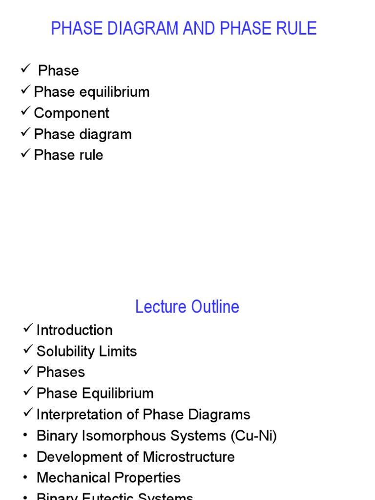 Phase Diagram | PDF | Phase (Matter) | Phase Diagram