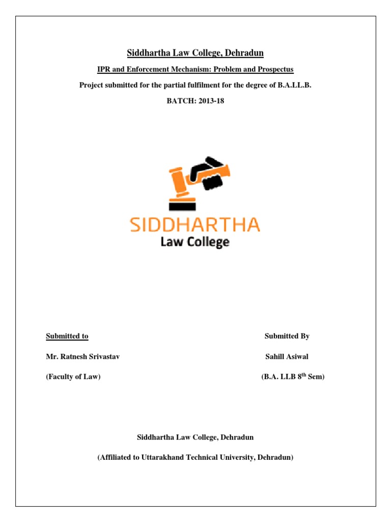 Ipr Project | PDF | Digital Rights Management | Copyright Infringement