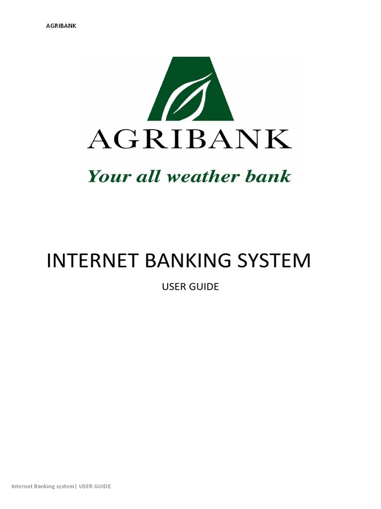 Internet Banking User Manual | PDF | Online Banking | Banks & Banking