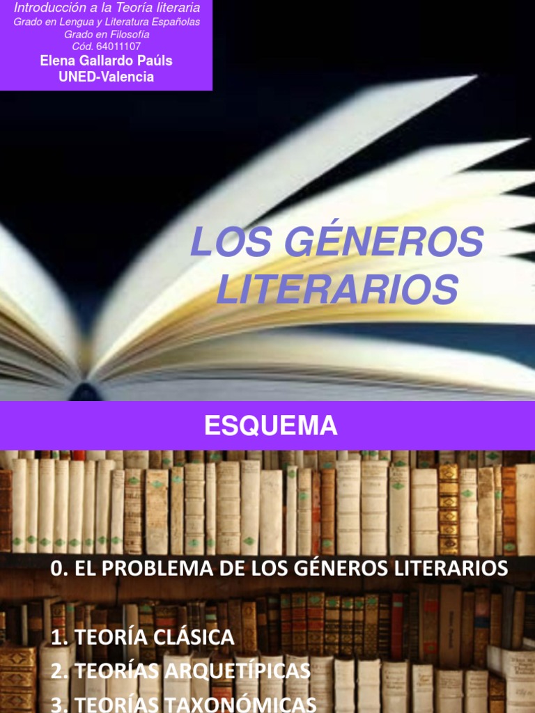 40987740-TEMA+7 +géneros+literarios Pps | PDF | Poesía | Poética ...