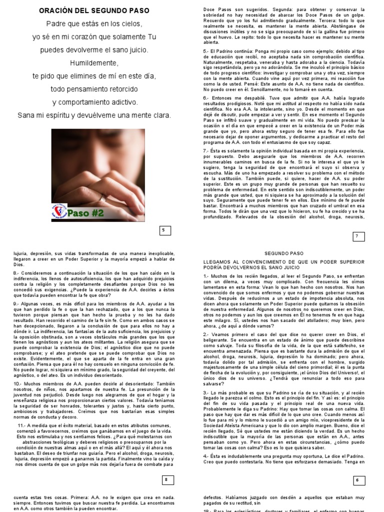 Fe y Sobriedad en A.A. | PDF | Ateísmo | Amor