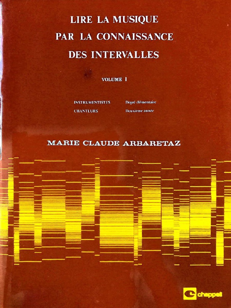 Vol 1 Lire La Musique Par La Connaissance Des Intervalles Compress | PDF