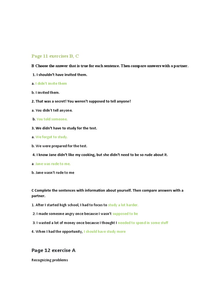 Unit 2 and 3 Exercises | PDF | Linguistics