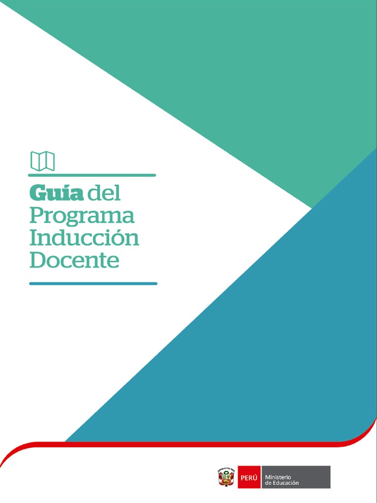 1 Guia General Del Programa de Induccion Al Docente | PDF | Método de ...
