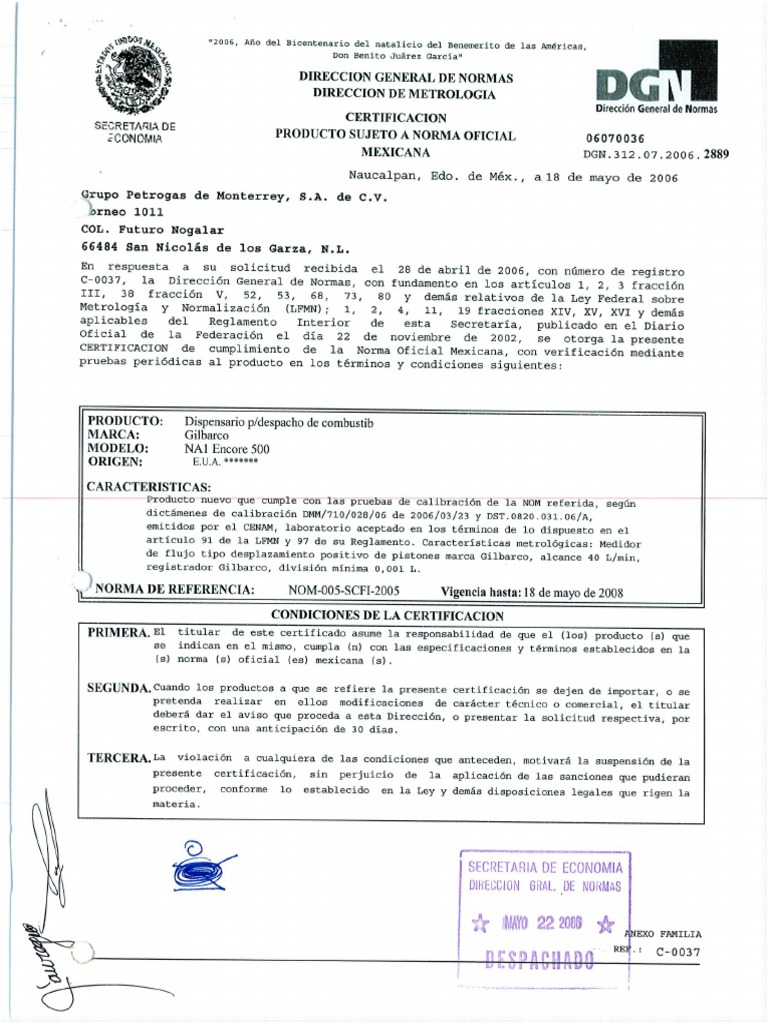 DGN 312 07 2006 2889 | PDF