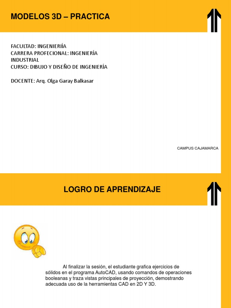 Practica S6 Solidos 3D | PDF | Cad automático | Software