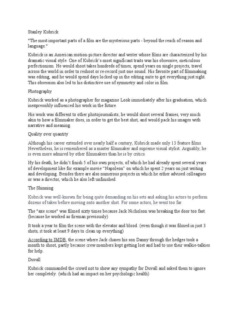 Cinema Presentation Pdf