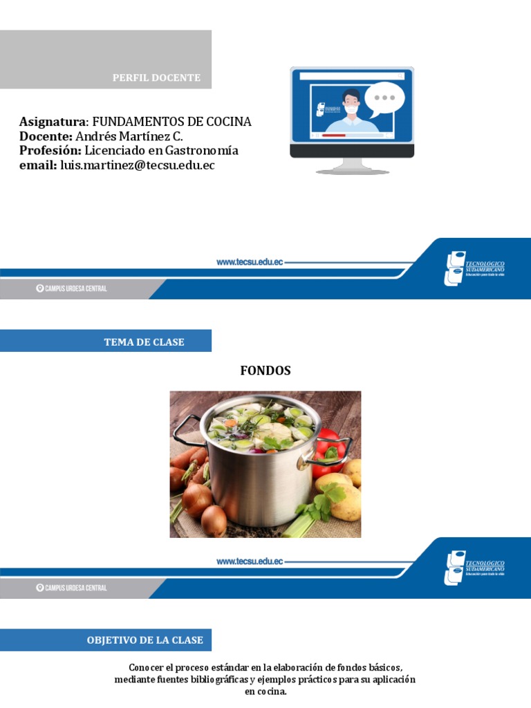FONDOS | PDF | Caldo | Cocinando
