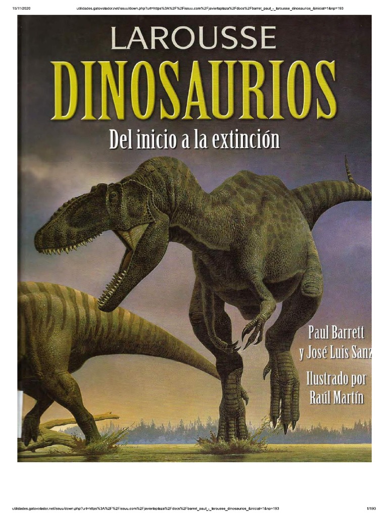 Larousse Dinosaurios | PDF