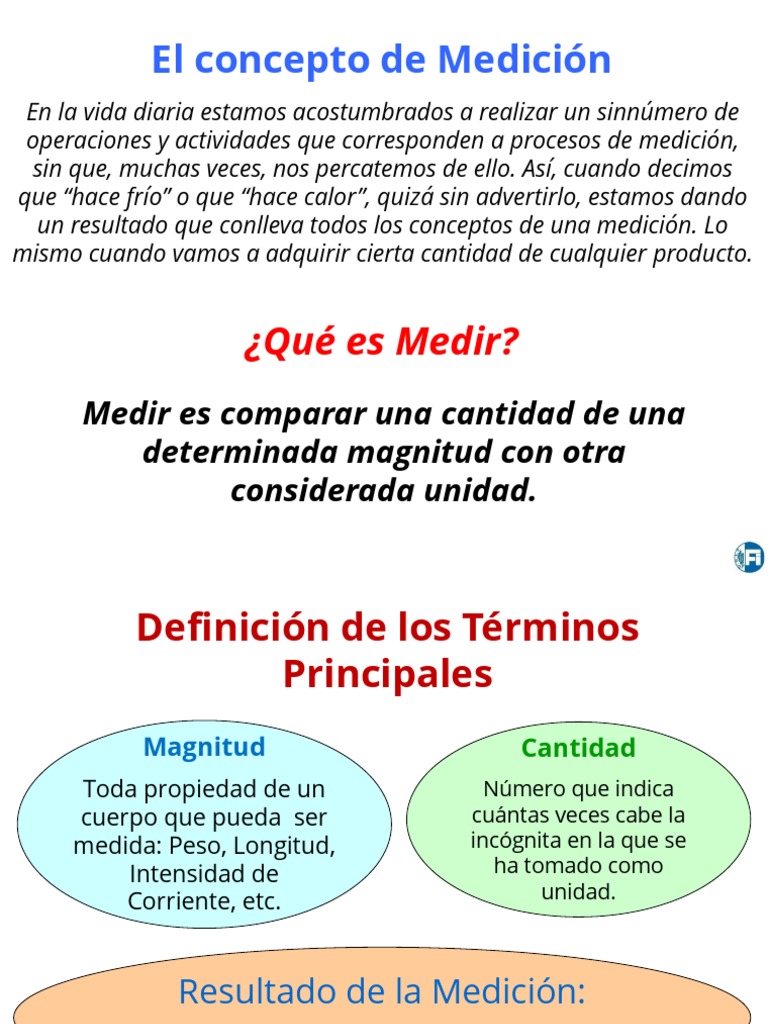 El Concepto de Medición: ¿Qué Es Medir? | PDF | Medición | Exactitud y ...