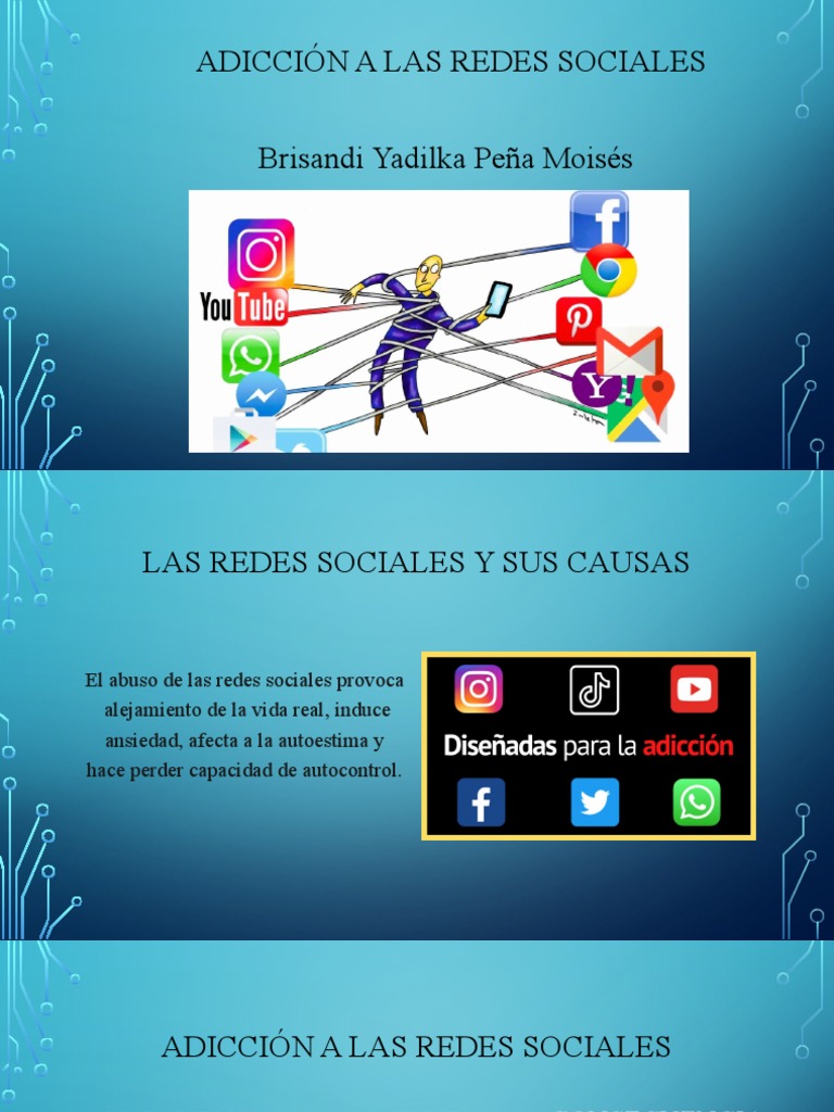 Adicción A Las Redes Sociales | PDF