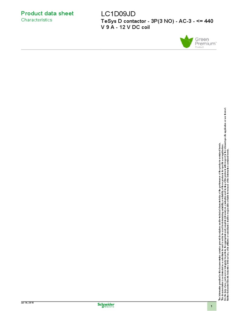 Technical Data Sheet | PDF | Alternating Current | Electric Motor