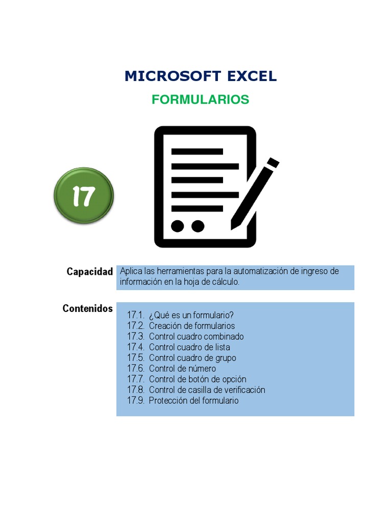 Computación II-Tema 17 - Hum | PDF | Microsoft Excel | Ciencias de la Computación